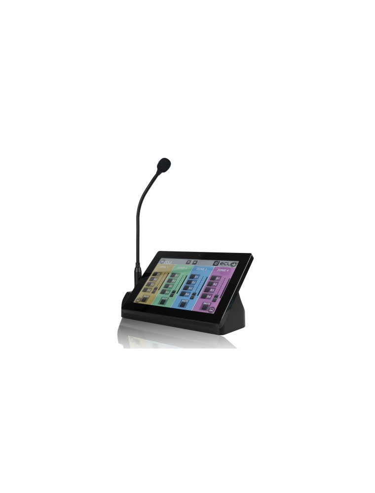 PAGENETDN 10" touch screen | UCP | PoE DC | Dante™ | EclerNet