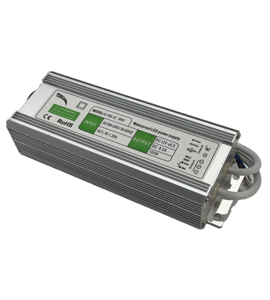 ΤΡΟΦΟΔΟΤΙΚΟ 12V / 100W IP 67