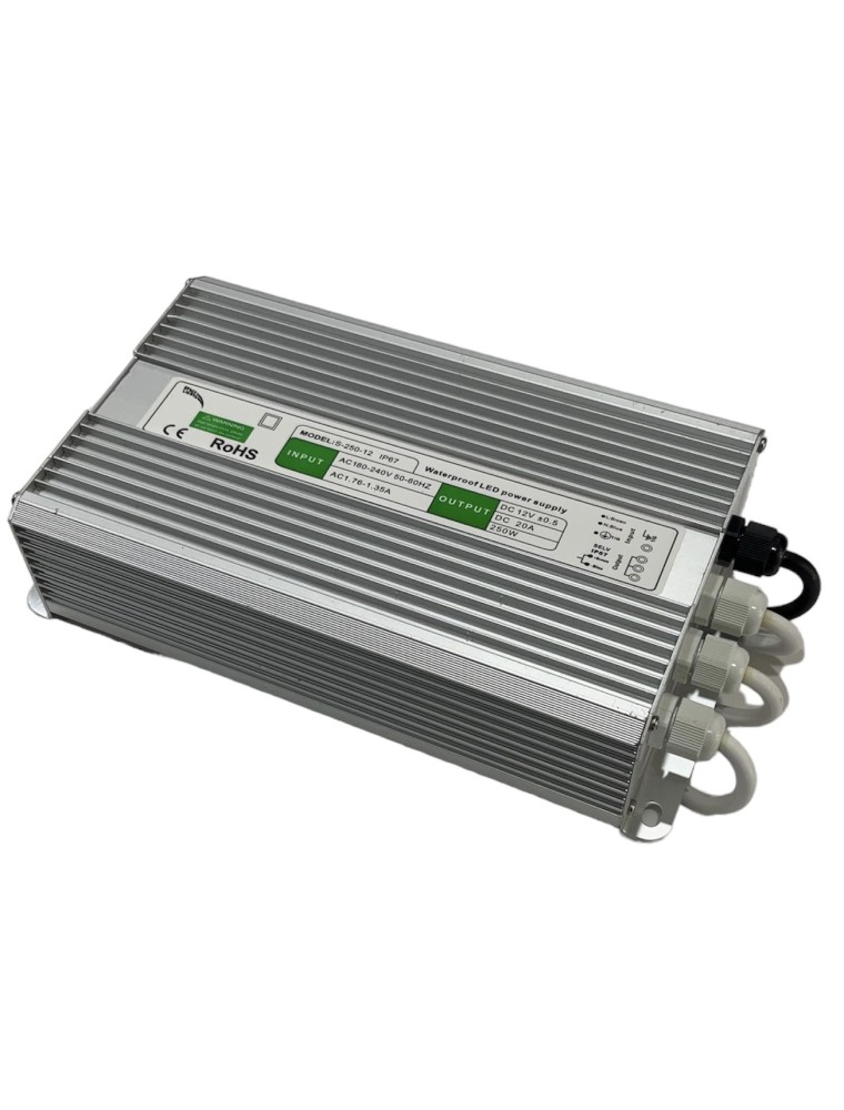 ΤΡΟΦΟΔΟΤΙΚΟ 12V / 250W IP 67