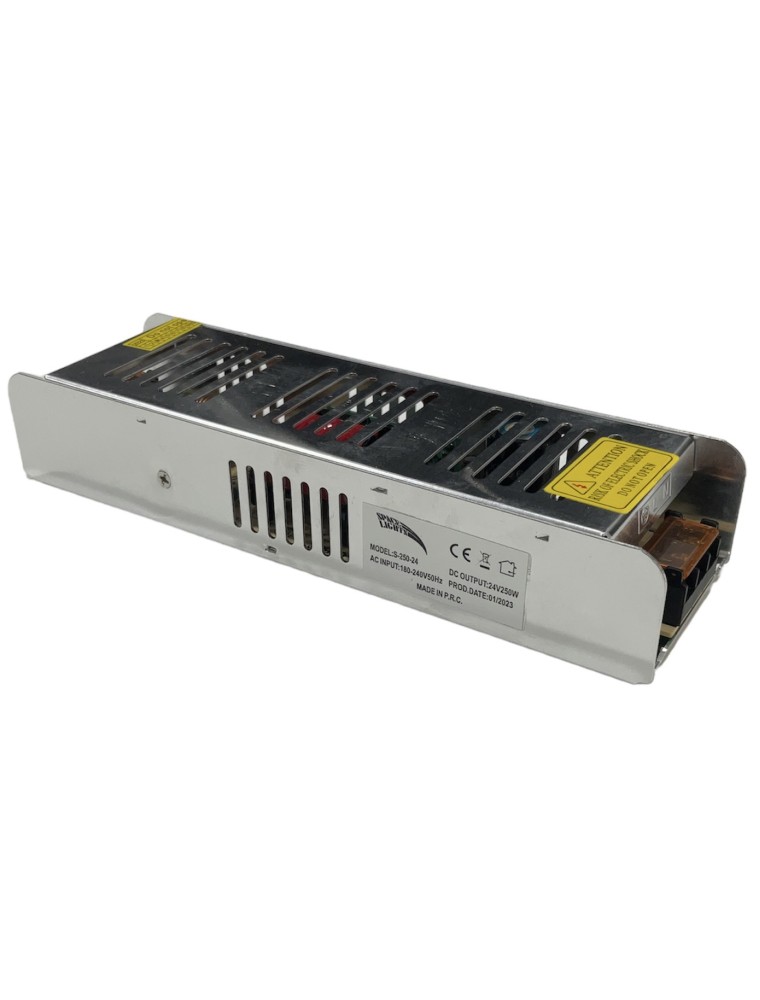 ΤΡΟΦΟΔΟΤΙΚΟ 24V / 250W IP 20 SLIM